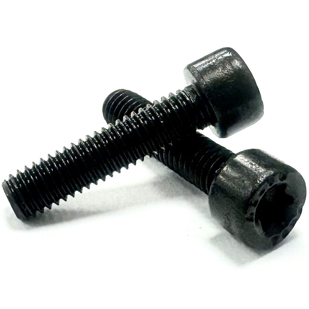 M6 x 20mm Torx Cap Head Screws - Metric BLACK Stainless A2 - Bolt ...