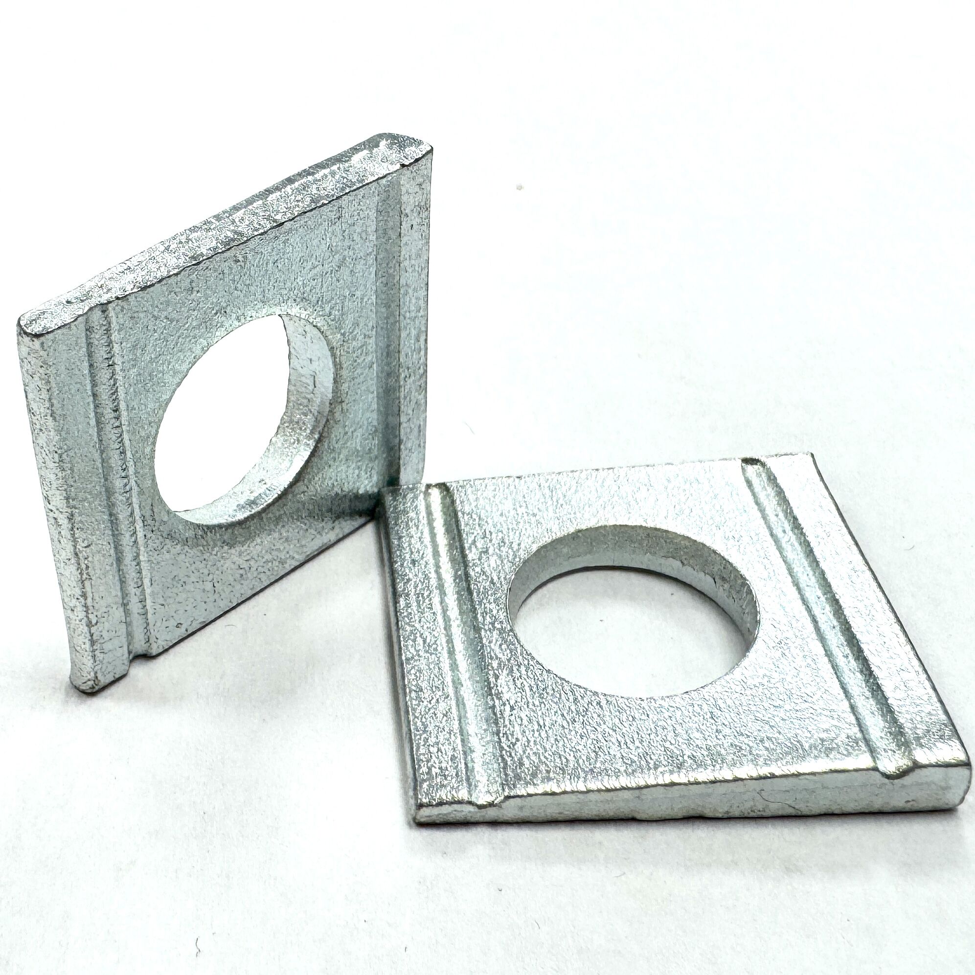 M8 x 22 x 3.8mm Square Taper Washer 8% for U-sections DIN 434 Steel ...