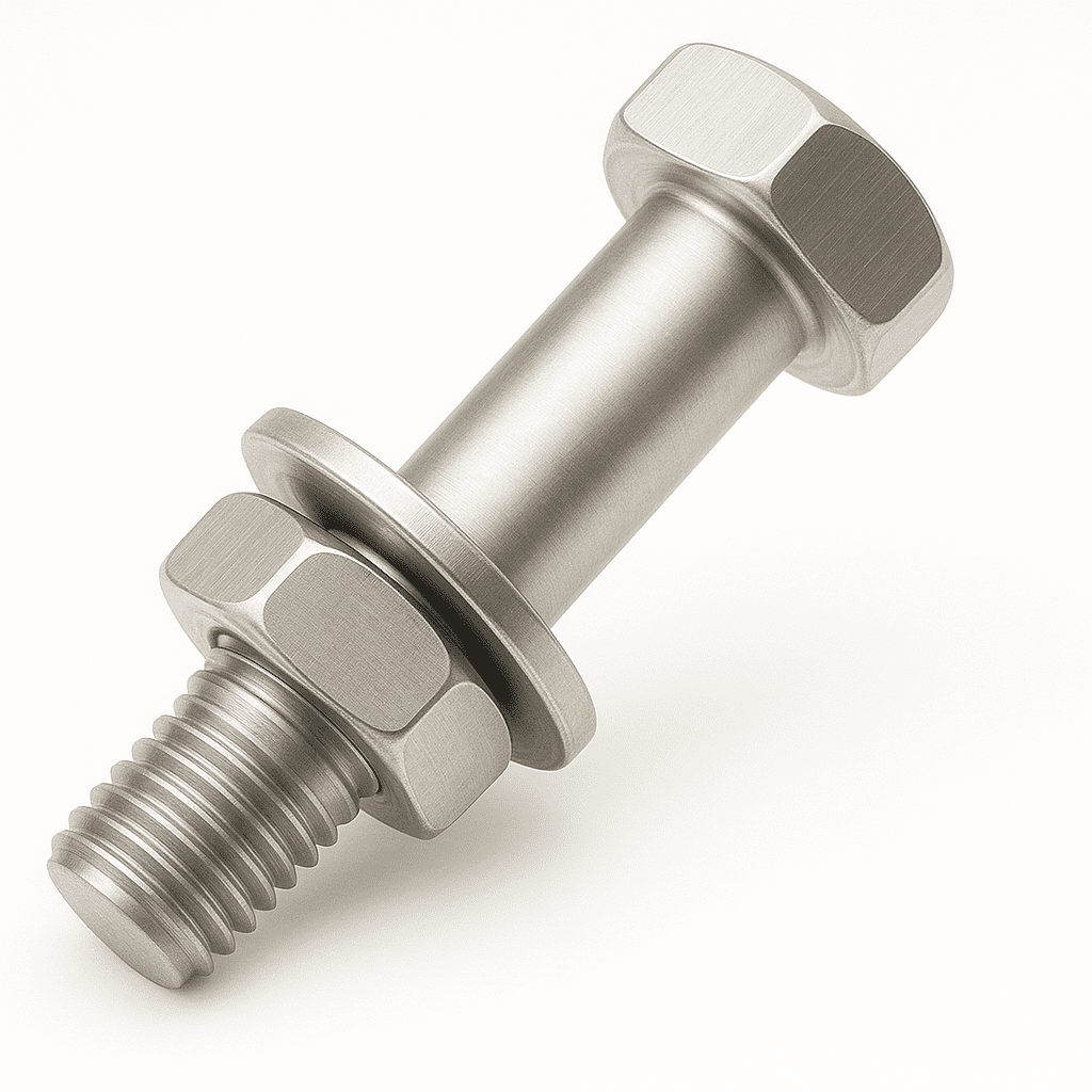 M36 x 240mm Hexagon Head Part Threaded Bolts, Nut & Washer (Assembled Bolt) Marine Grade ...