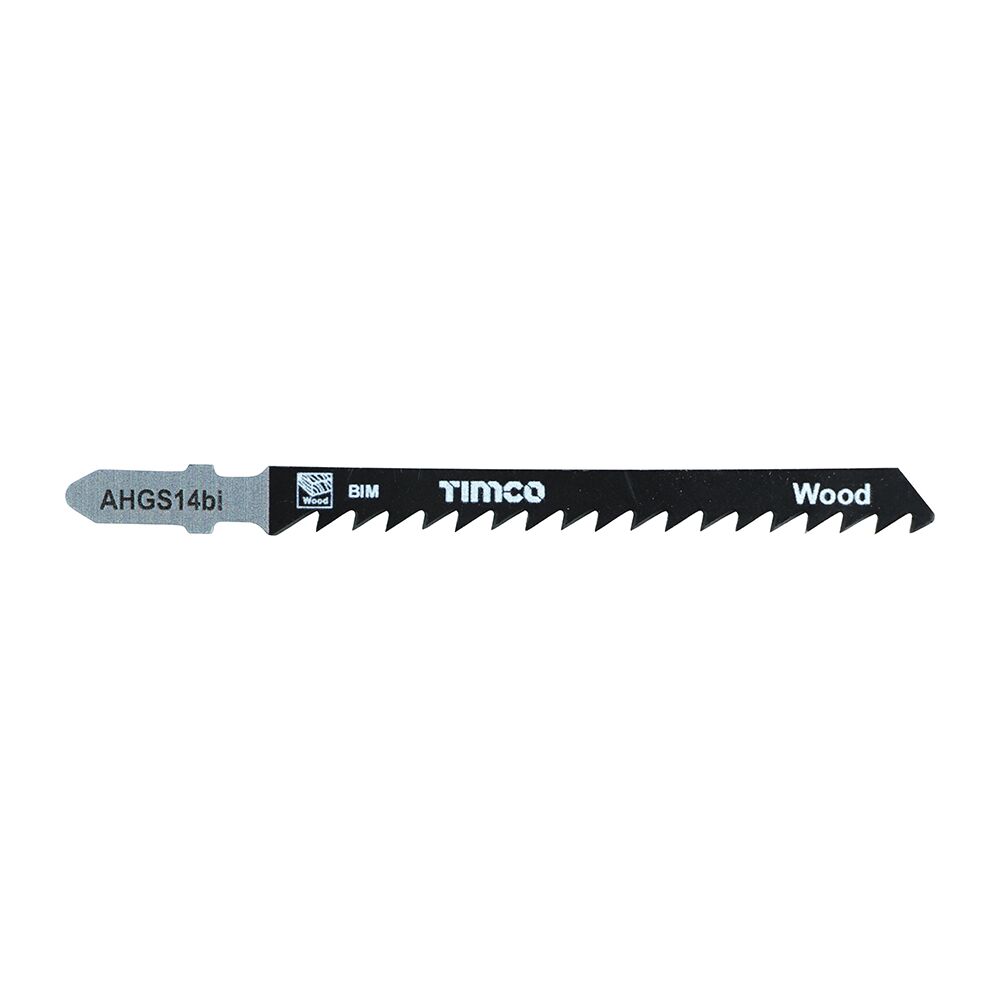 T144DF Jigsaw Blades – Wood Cutting – Bi-Metal Blades (Pack of 5 ...