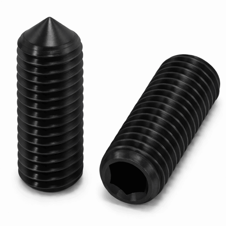 M12 x 35mm Socket Set Grub Screws Cone Point, High Tensile Grade 14.9 ...