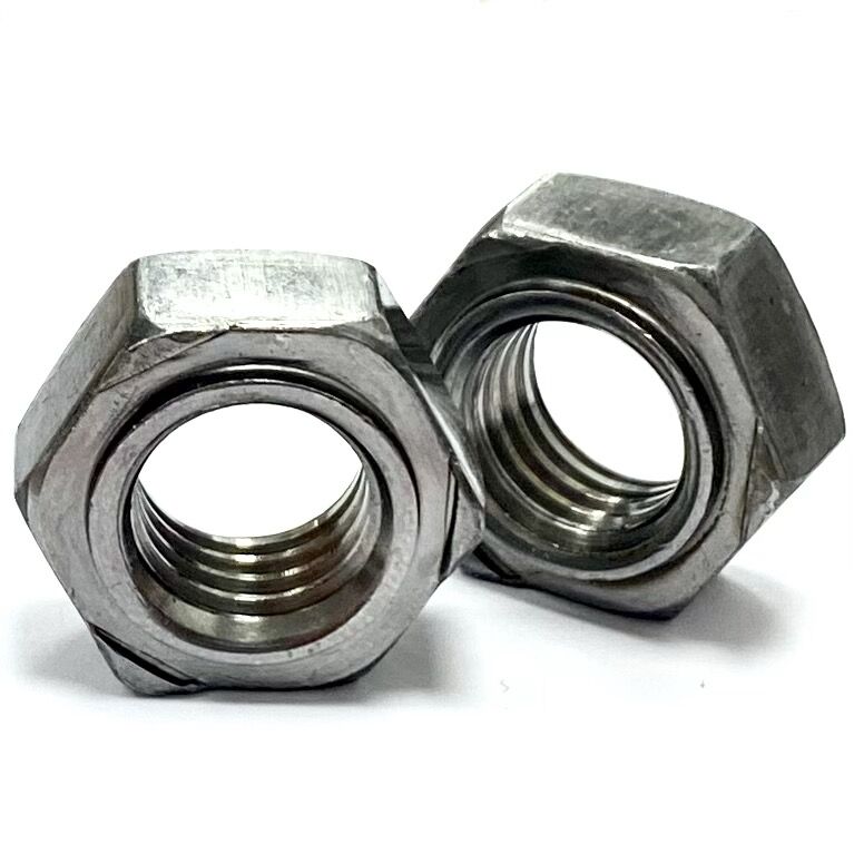 M12 Hexagon Weld Nut Standard Collar Self Colour Class 6 - DIN 929 ...