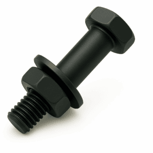 M24 x 340mm Hexagon Head Part Threaded Bolts, Nut & Washer (Assembled ...